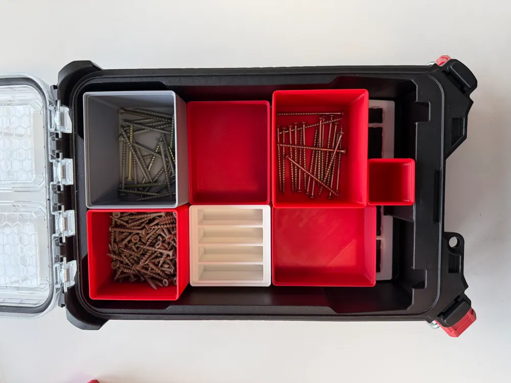 6U Stacking Gridfinity Bins for Packout Organizers - Free 3D Print ...