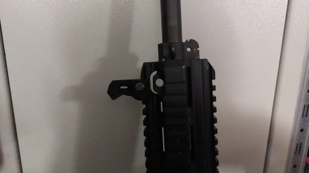 Tactical finger stop 4 C-Clamp pico grip picatinny - Free 3D Print ...