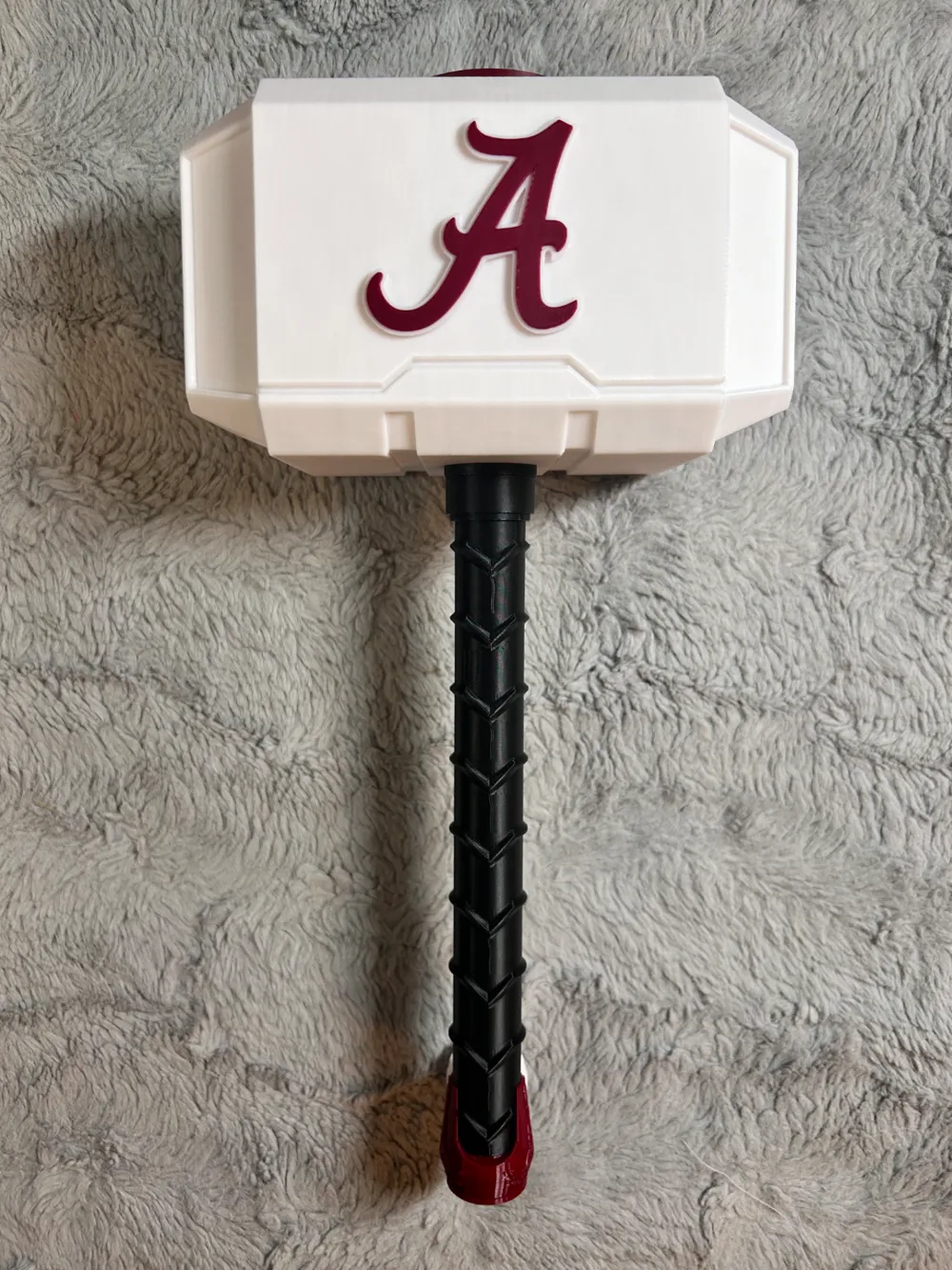 Alabama Crimson Tide - Thors Hammer - Free 3D Print Model - MakerWorld
