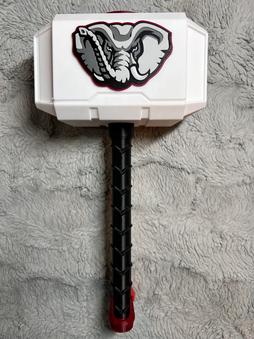 Alabama Crimson Tide - Thors Hammer - Free 3D Print Model - MakerWorld