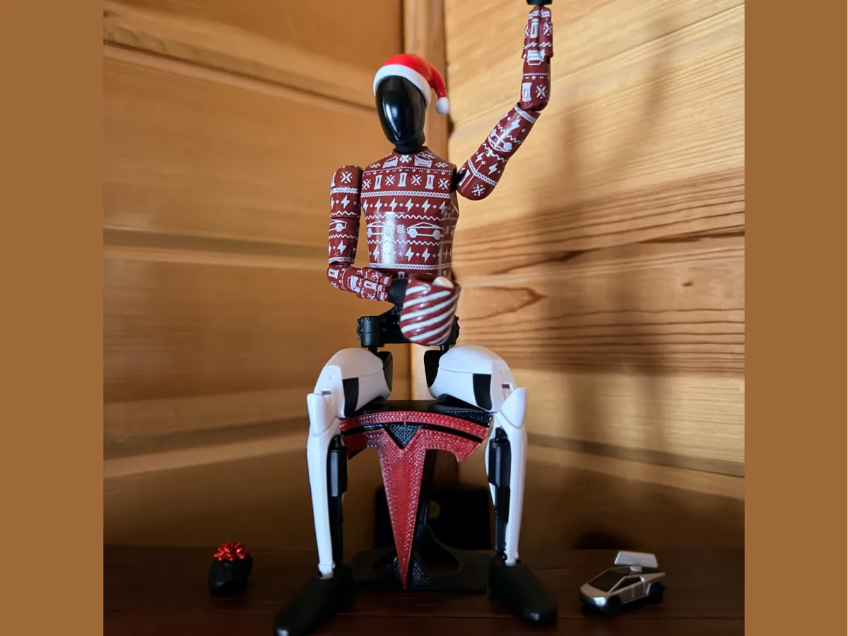 Tesla Bot Ständer – Kostenloses 3D-Druckmodell – MakerWorld
