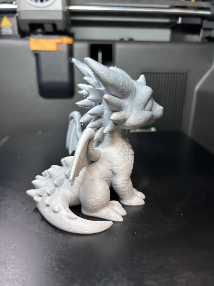 Cute Baby Dragon - Free 3D Print Model - MakerWorld