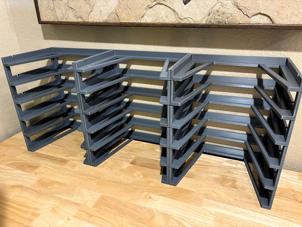 Gridfinity Rugged Box Modular Expandable Shelves - Free 3D Print Model ...