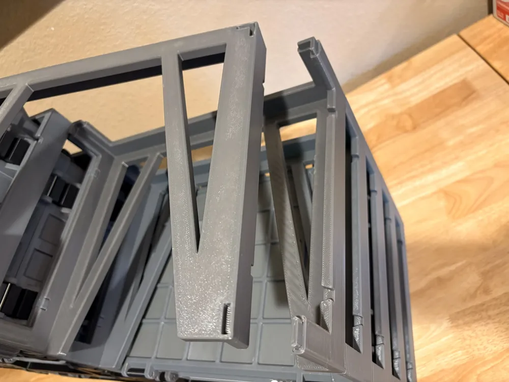 Gridfinity Rugged Box Modular Expandable Shelves - Free 3D Print Model ...