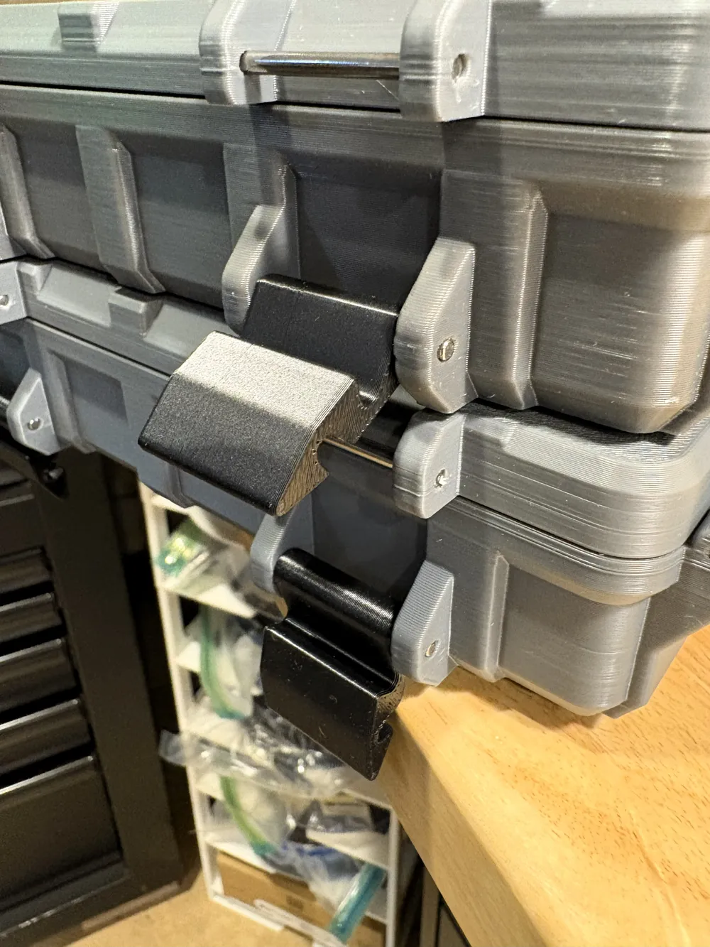 Gridfinity Rugged Box Modular Stacking Shelves by Stormwalker MakerWorld: Download Free 3D Models