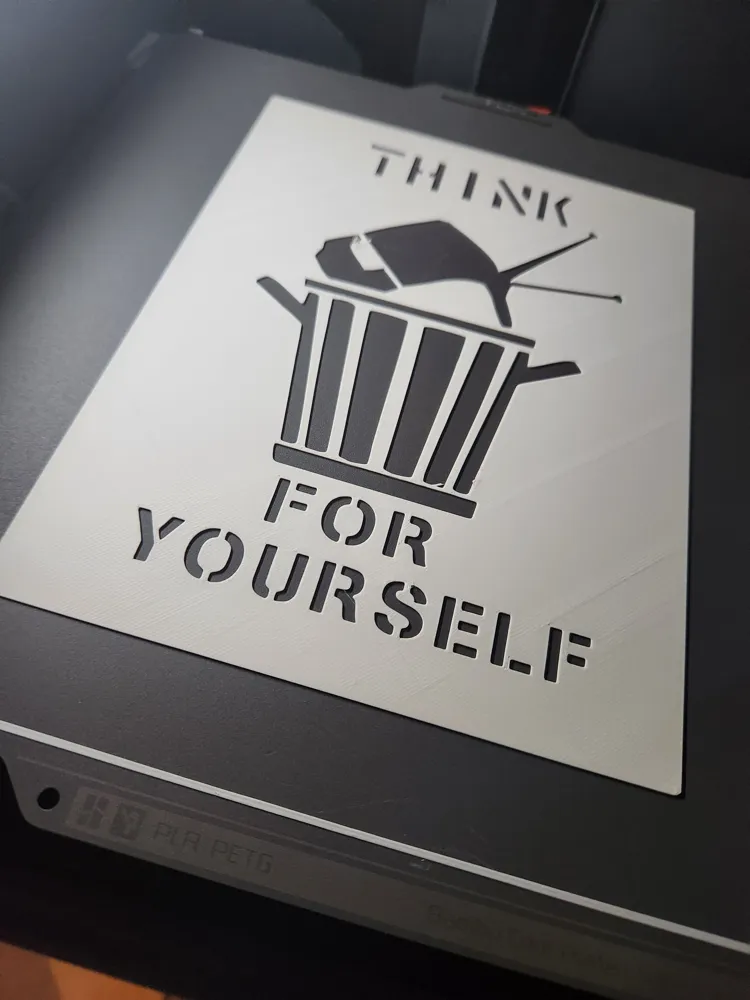 Street Art Stencil - Free 3D Print Model - MakerWorld