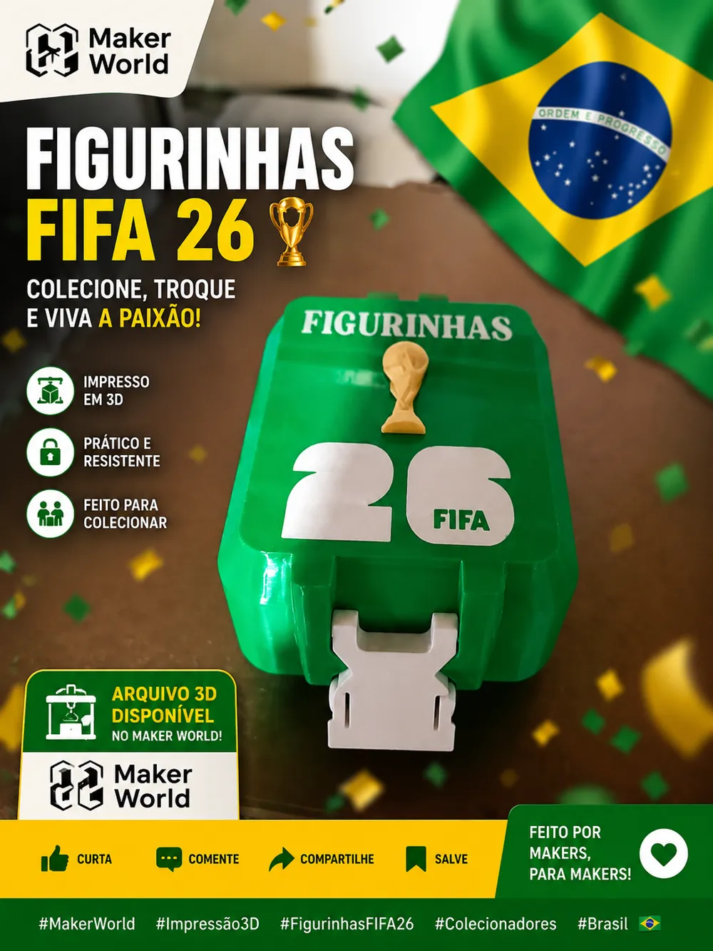 FIFA 26 Sticker Box - Free 3D Print Model - MakerWorld