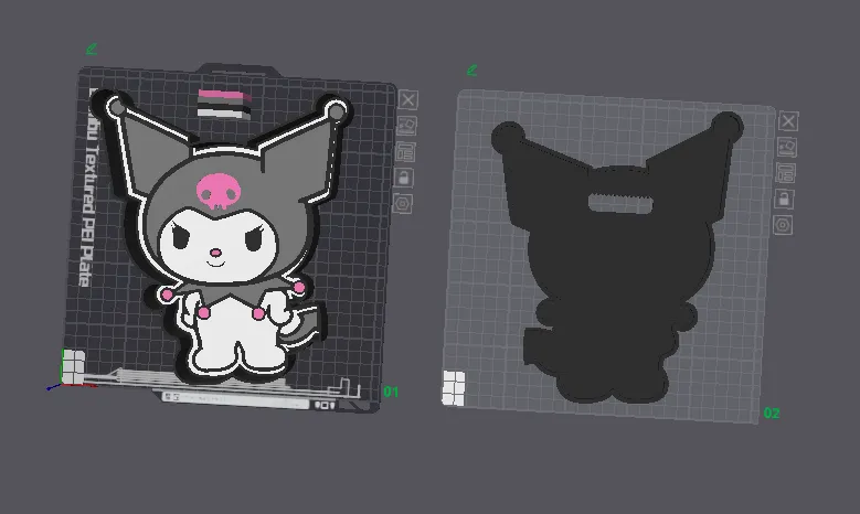 Kuromi light box by A3dPrint - MakerWorld