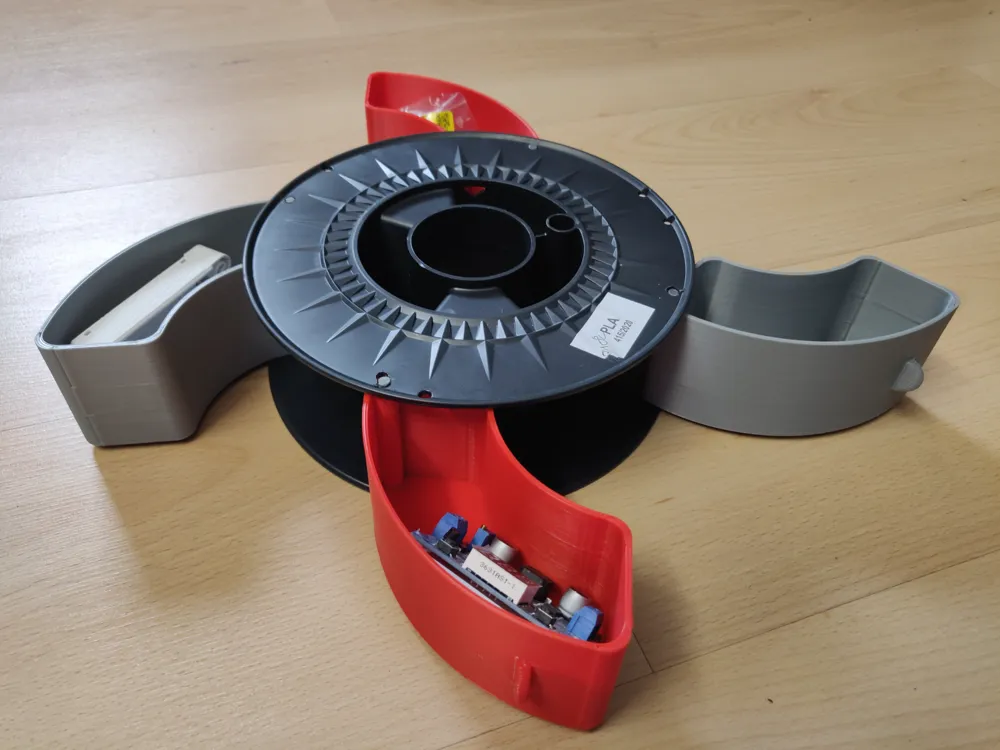 Filament spool drawers for 3DFILS/Winkle/Tucab spools and similar ones ...
