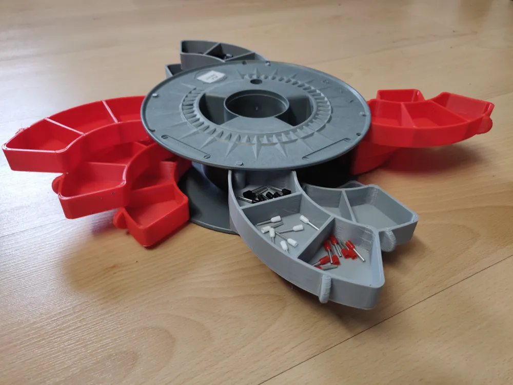 Filament spool drawers for 3DFILS/Winkle/Tucab spools and similar ones ...