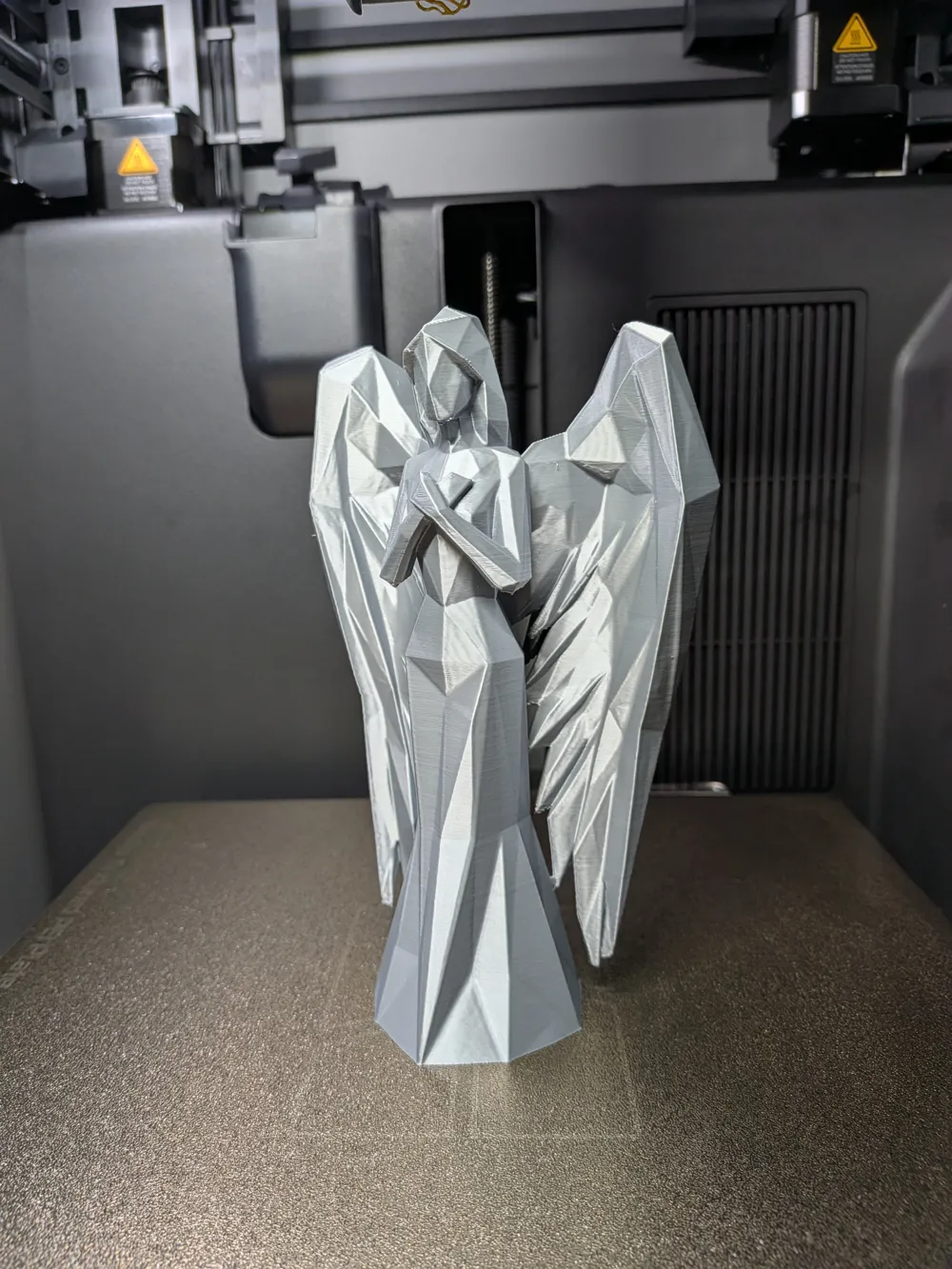 Low-Poly Guardian Angel - Free 3D Print Model - MakerWorld