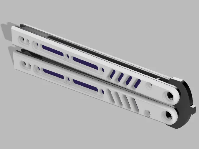 balisong replicant scales model - Free 3D Print Model - MakerWorld