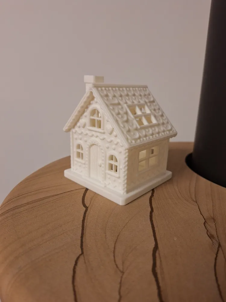 Gingerbread House - Free 3D Print Model - MakerWorld