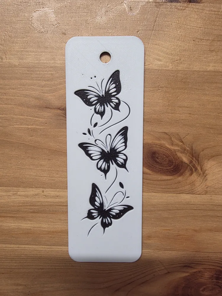 Butterfly Bookmark - Free 3D Print Model - MakerWorld
