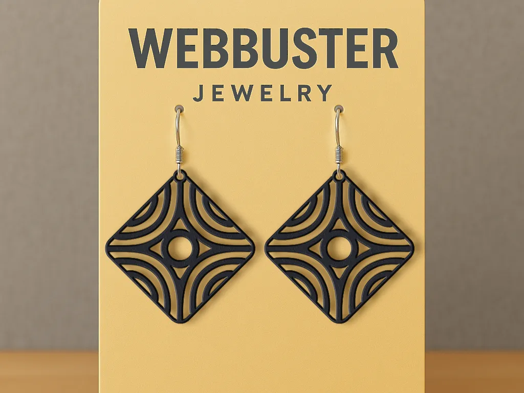 Elemental Nexus Earring - Free 3D Print Model - MakerWorld