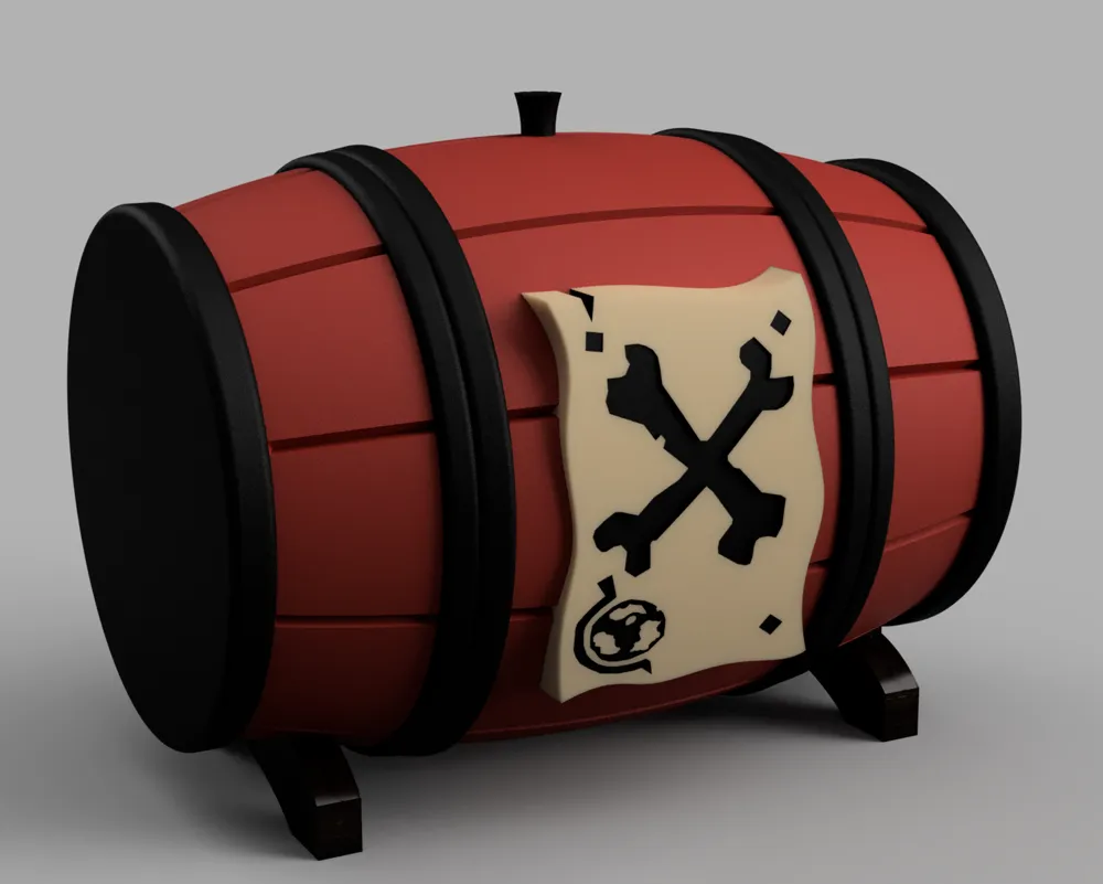 Sea of Thieves - Powder Barrel by rennim - MakerWorld