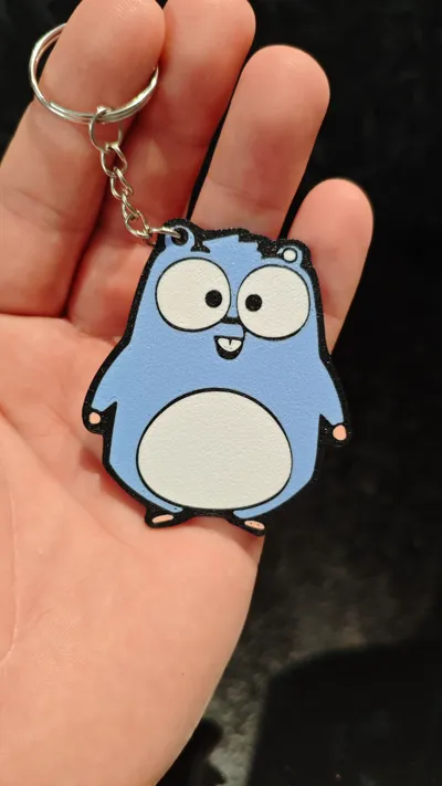 Grizzy and the lemmings - keychain by ChemzyMakerWorld: Download Free ...