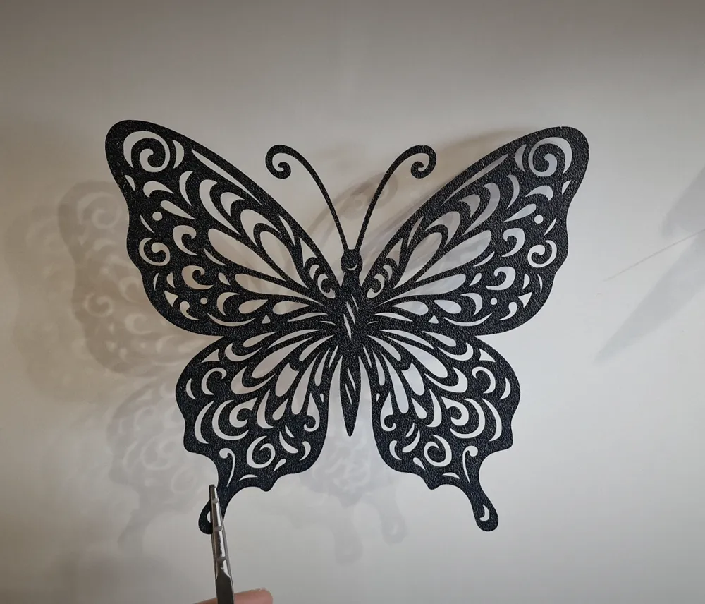 Butterfly design by 2D Wall Art MakerWorld: Download Free 3D Models