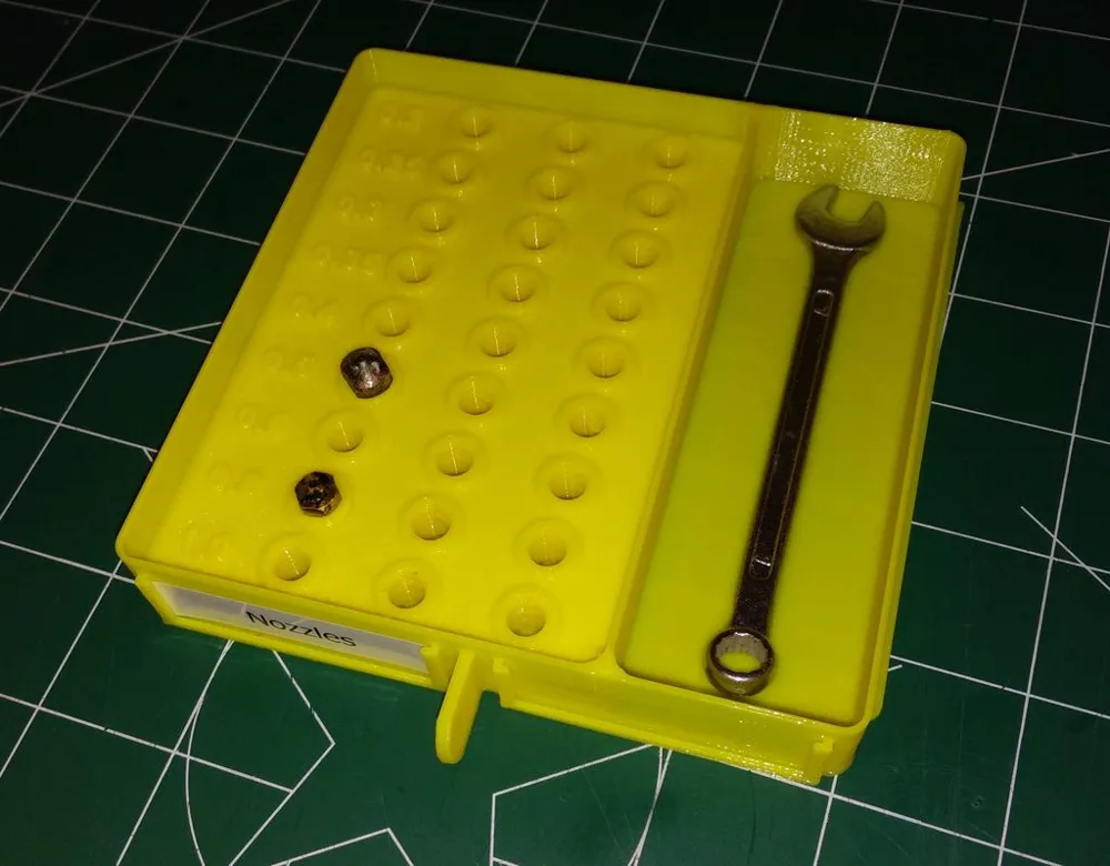 Nozzle Storage for Ultimate Drawer System Remixed by Marc Elbichon ... Nozzle Storage for Ultimate Drawer System Remixed by Marc Elbichon ...