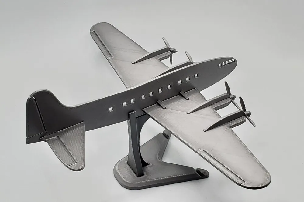 Boeing Model 307 Stratoliner Airplane Model Kit by Fight2Fly - MakerWorld