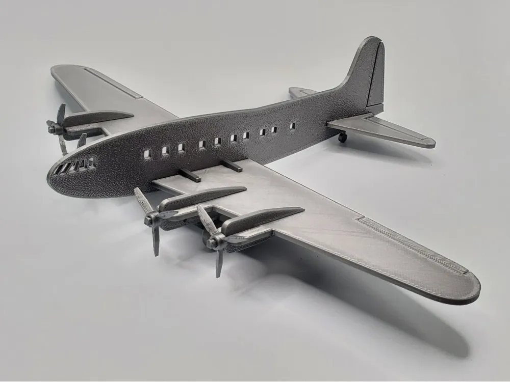 Boeing Model 307 Stratoliner Airplane Model Kit by Fight2Fly - MakerWorld