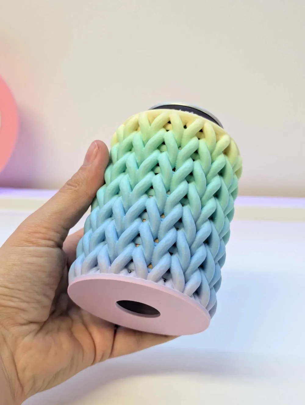 Knit Texture 355ml Can Cozy - Free 3D Print Model - MakerWorld