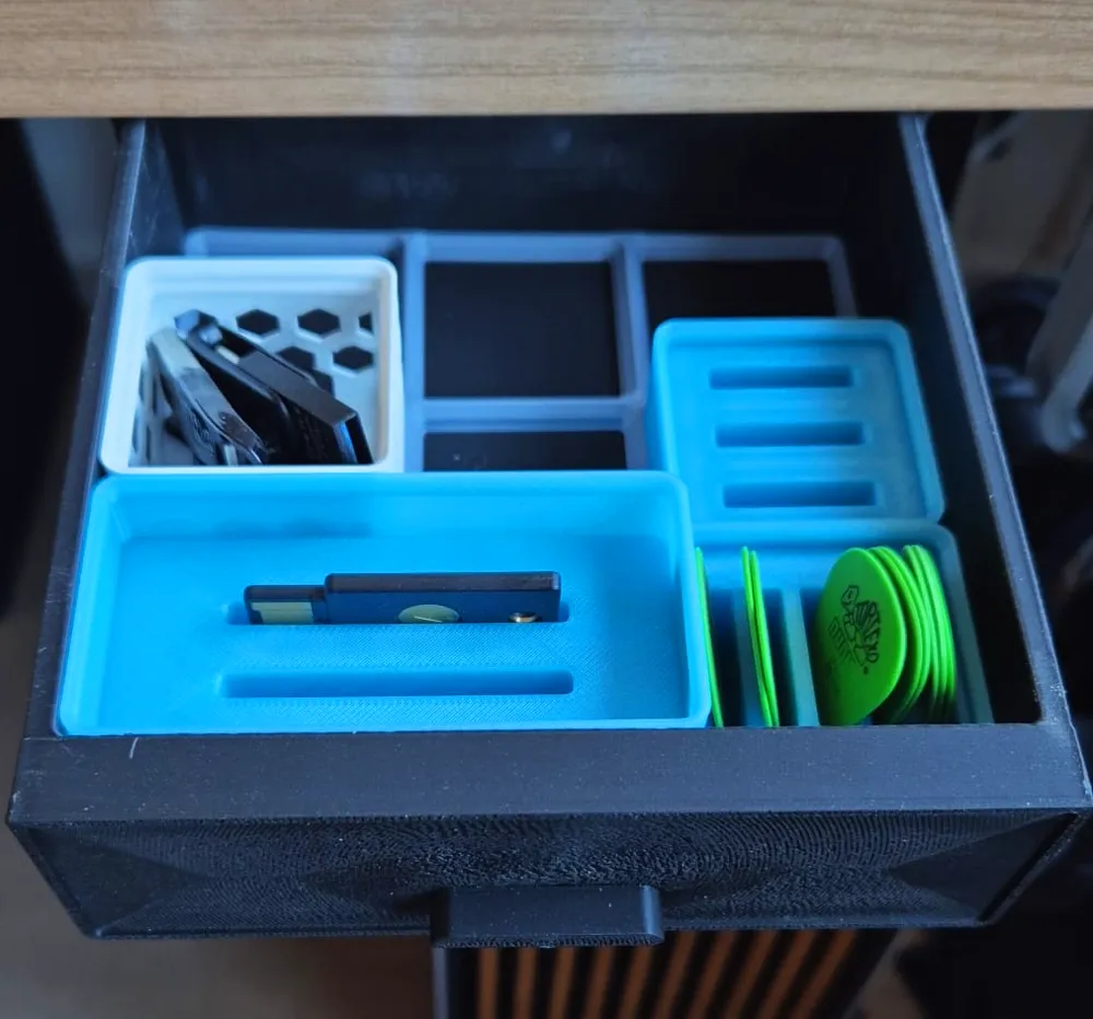 Small 3x3 Gridfinity Under-Desk Drawer by BallyMcBallface - MakerWorld