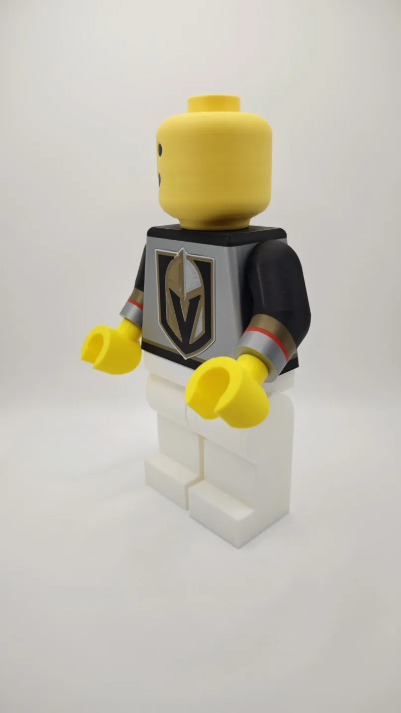 NHL Brick Man - Vegas Golden Knights (500%) - Free 3D Print Model ...