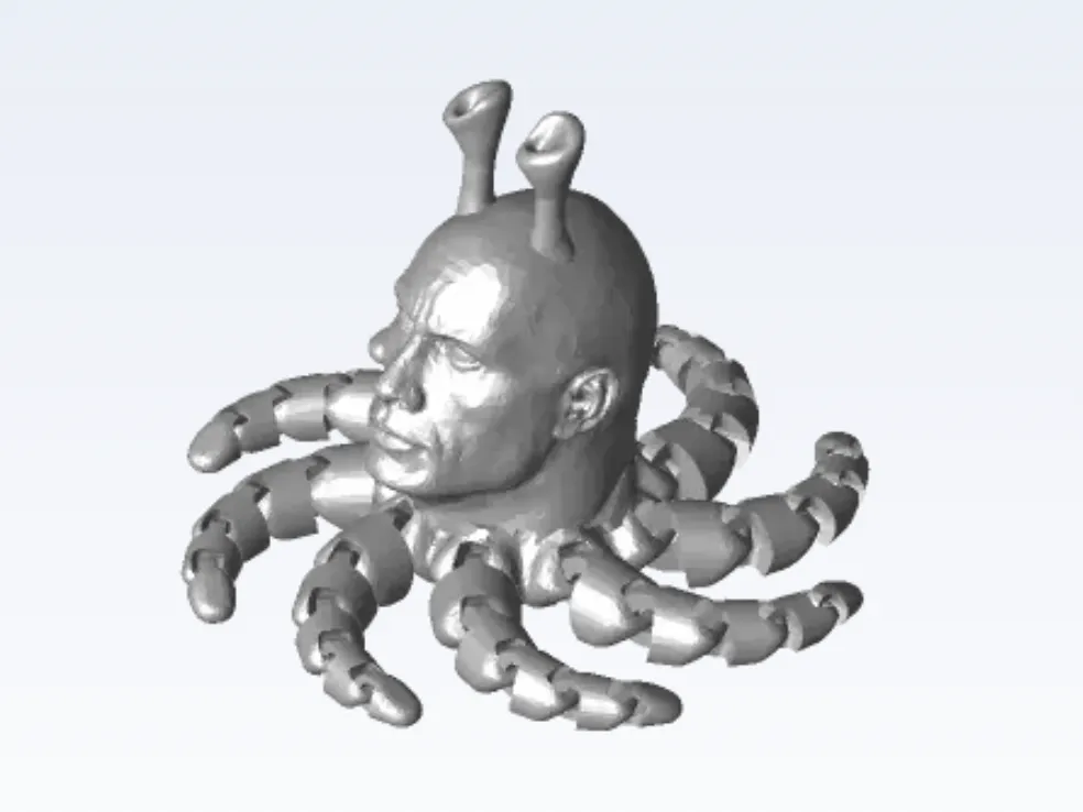 Dwayne the shrek octopus by Devin - MakerWorld