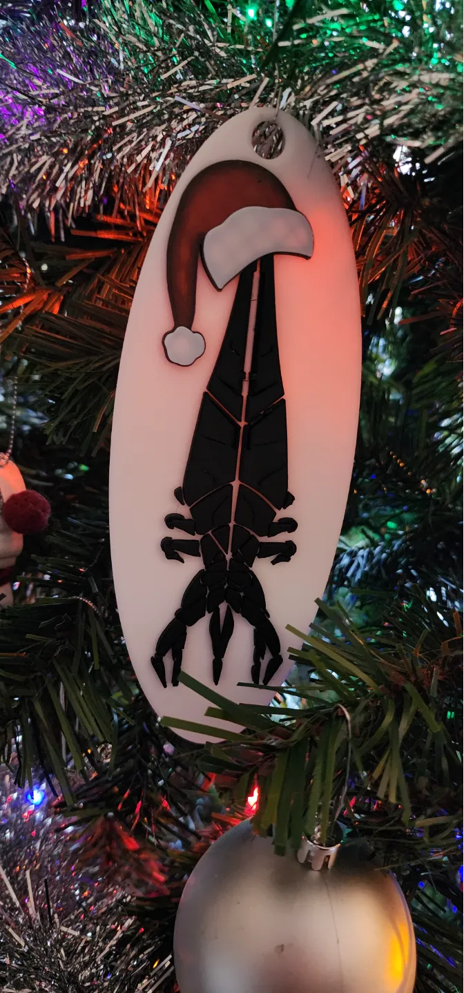 Mass Effect Santa Reaper by FletchForm Studios - MakerWorld