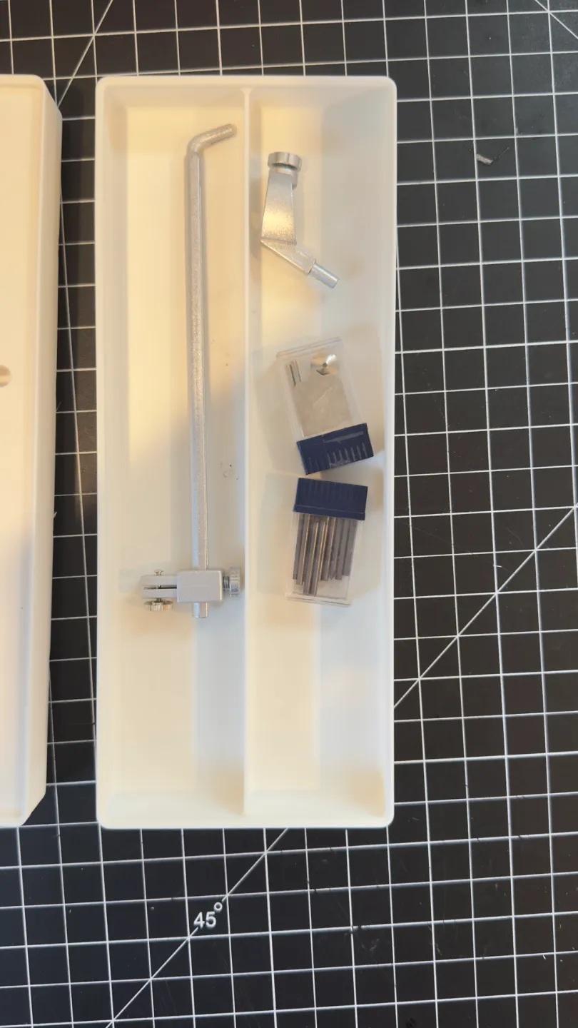 Gridfinity Compass and Accessories Holder by spaceman 3D - MakerWorld