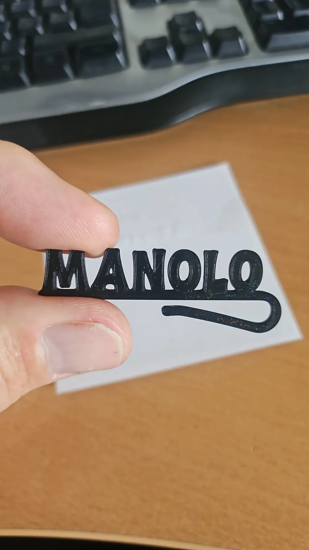 Customizable Name Cup Tag - Free 3D Print Model - MakerWorld