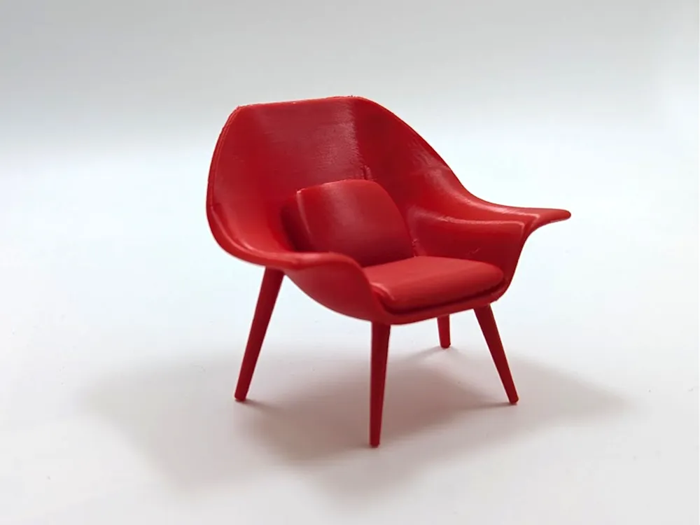Lounge chair miniature - Free 3D Print Model - MakerWorld