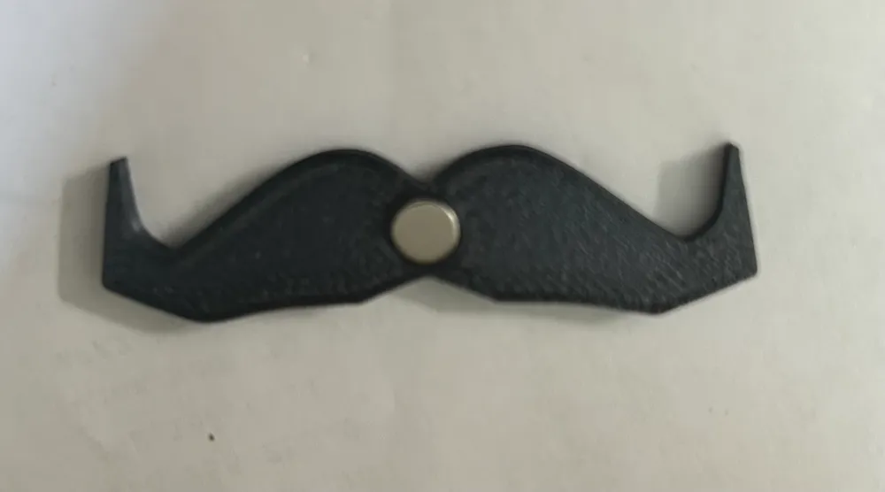 Movember Magnet Moustache Mustache (6mmX2mm) by Chadgetsbored - MakerWorld