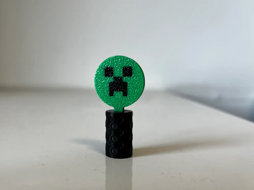 Minecraft Creeper Pencil Topper by Reahzen - MakerWorld