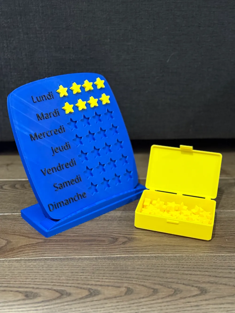 Star Rating Calendar Behavior Tracker (Eng/Fra) by Mecc - MakerWorld