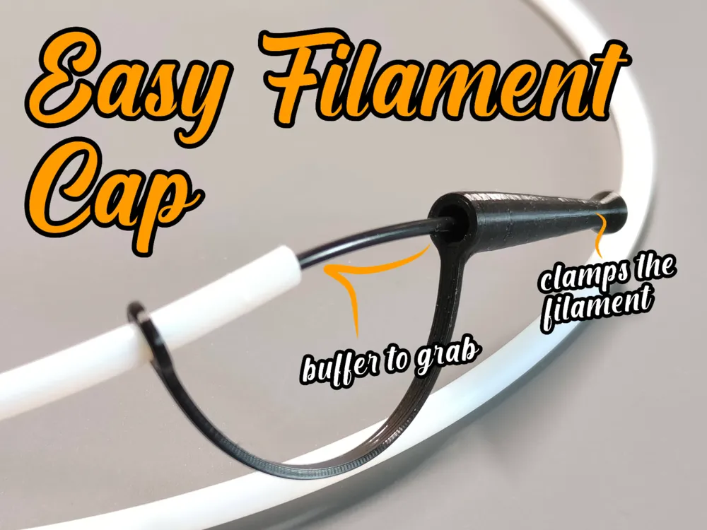 Easy Filament Cap PTFE Bowden Tube TPU by ArCy - MakerWorld