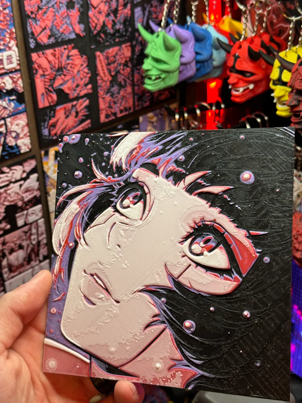 Cyberpunk Sasha OST Art Hue Forge by Melted Plastic - MakerWorld