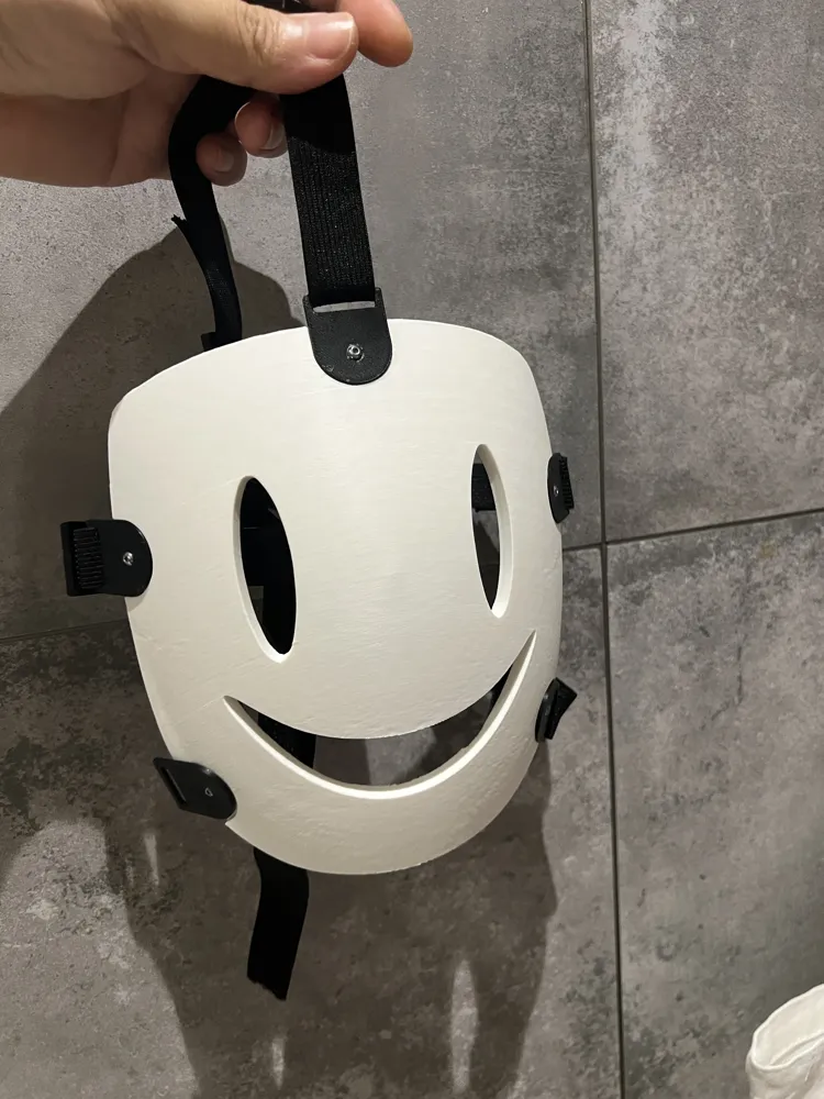 Smiley Killer Mask - Free 3D Print Model - MakerWorld