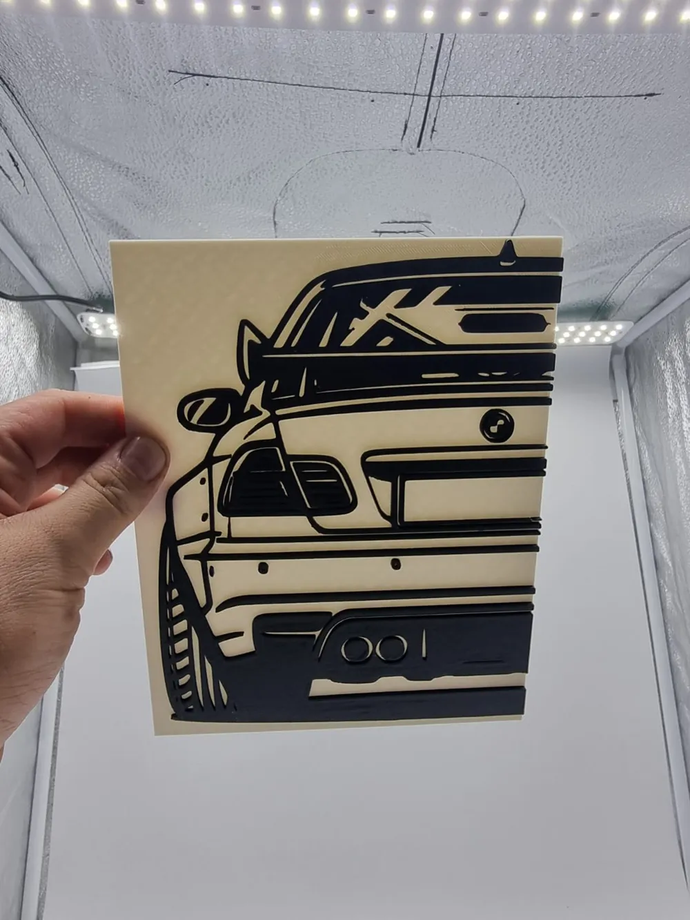 2D Wandkunst BMW E46 CSL M3 Driftwagen von R.Werner Print MakerWorld: Kostenlose 3D-Modelle ...