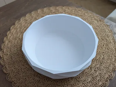Modern Bowl - Free 3D Print Model - MakerWorld