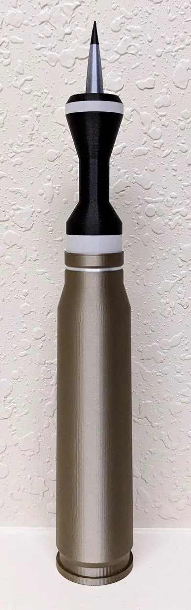 Gatling Autocannon 30mm Discarding Sabot Round - Free 3D Print Model ...