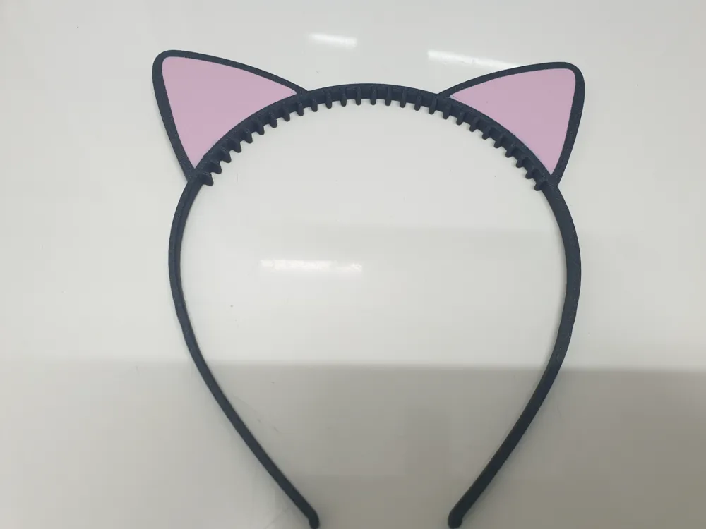 Cute Cat Ears Headband by constantinost - MakerWorld