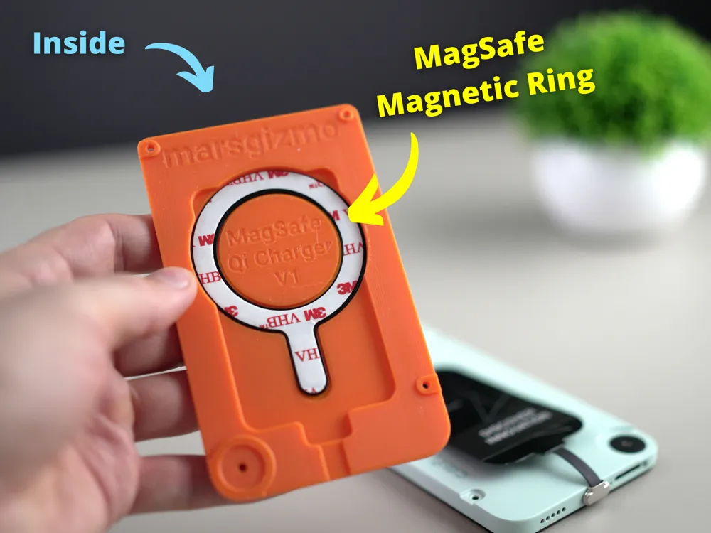 CMF Phone 1 - MagSafe and Qi Charger Adapter by marsgizmo - MakerWorld