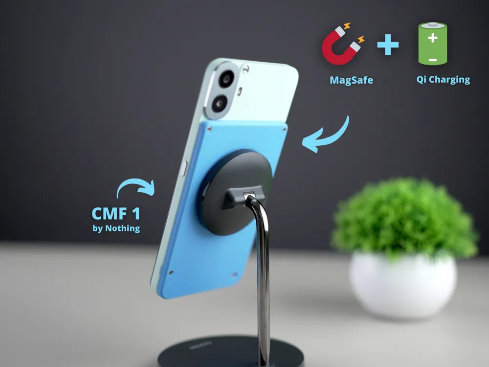 CMF Phone 1 - MagSafe and Qi Charger Adapter - Free 3D Print Model ...