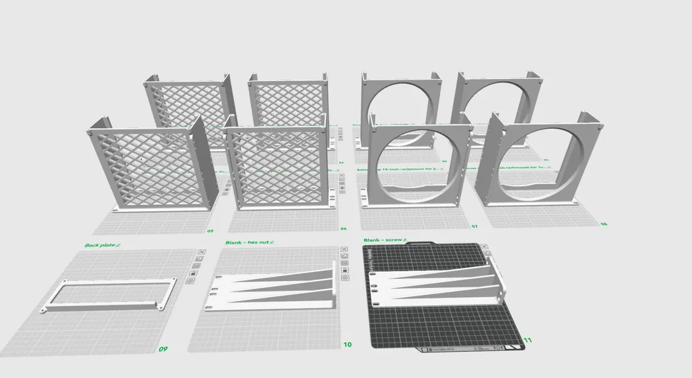 Sonos amp 19-Inch rackmount by Mixmeister MakerWorld: Download Free 3D Models