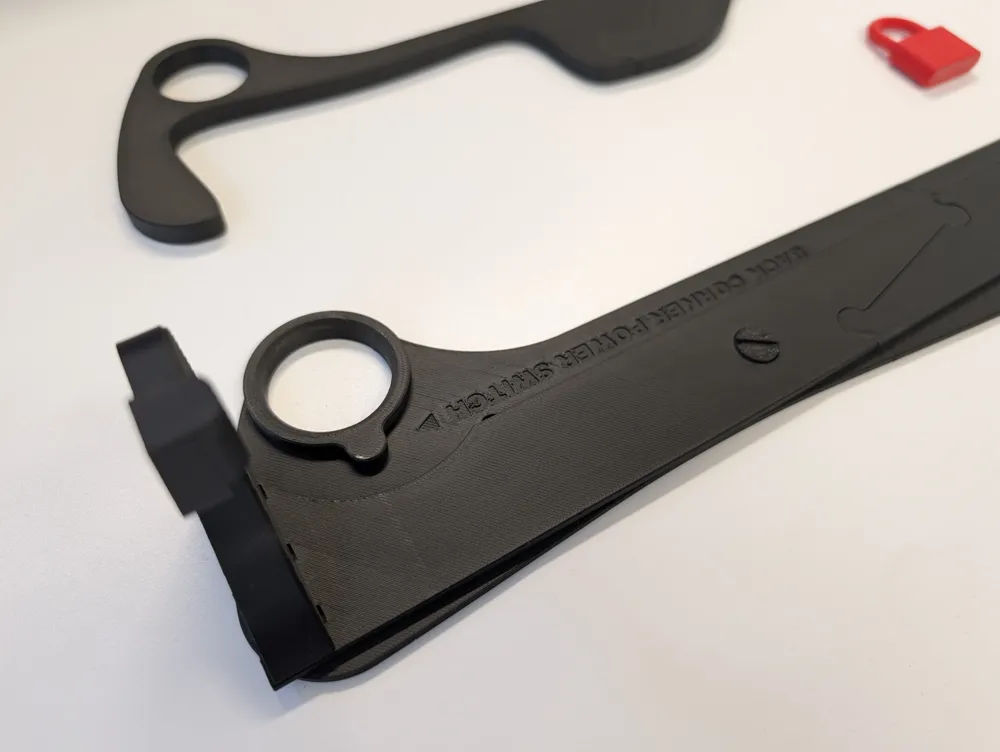 X1/P1 Front Power Switch Extender - V2 with lock by jakadels MakerWorld ...