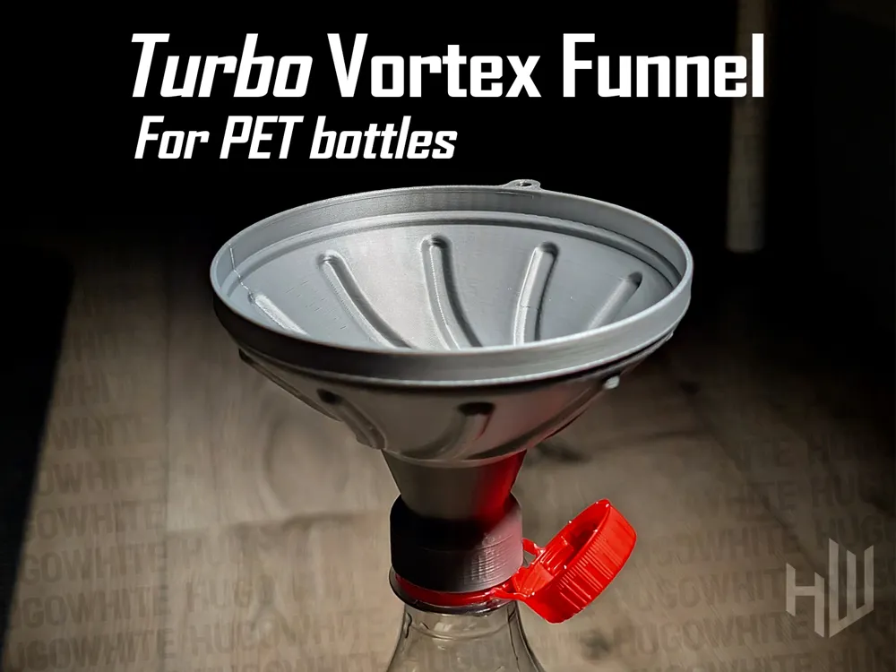 Turbo Vortex Funnel for PET Bottles by WhiteStudio MakerWorld: Download ...