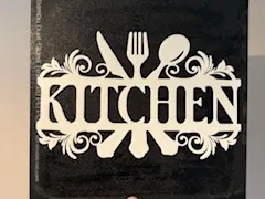 Kitchen Sign - Free 3D Print Model - MakerWorld