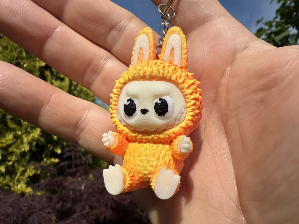 Keychain Labubu in 3D ( 5,5 cm) by Rush MakerWorld: Download Free 3D Models